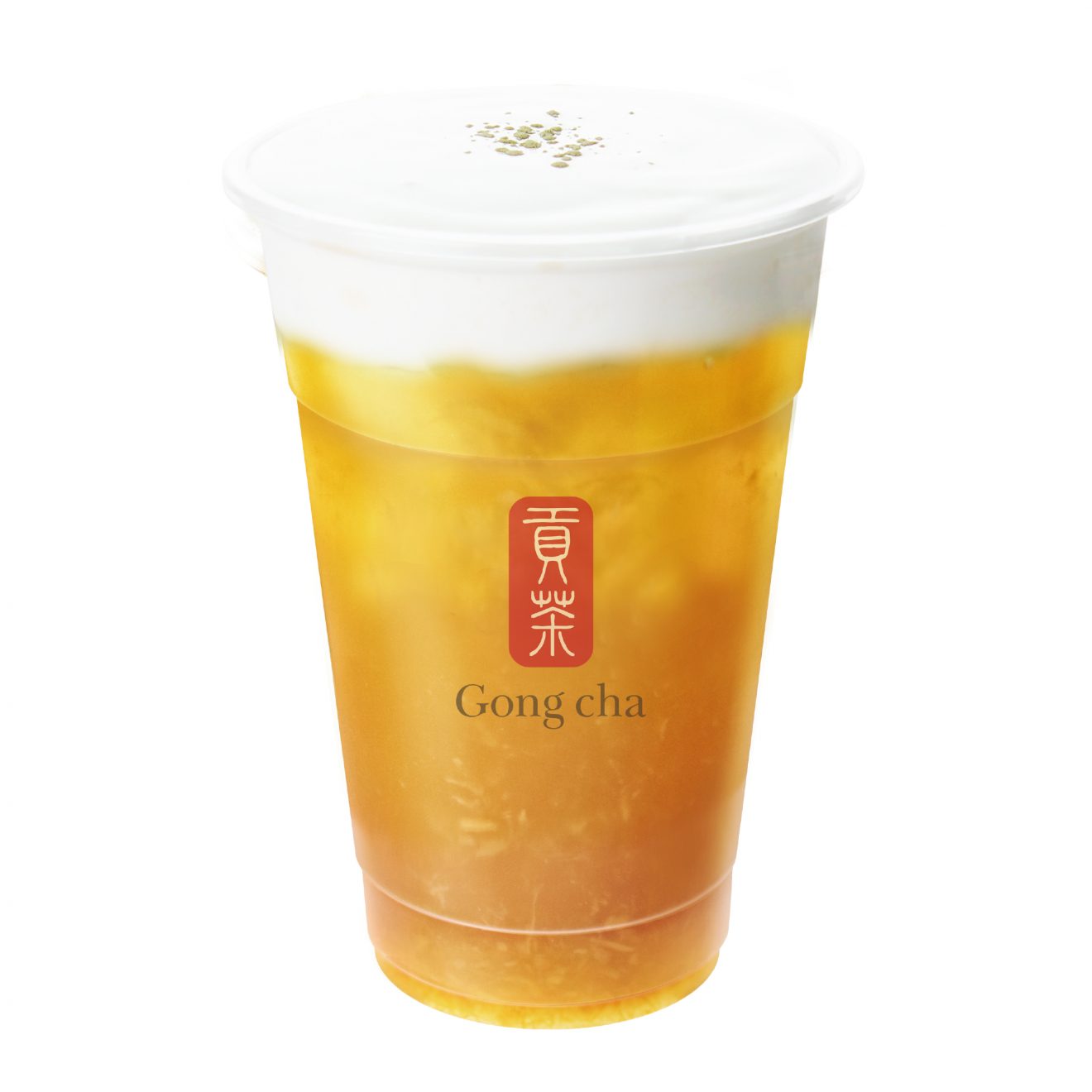 HS Milk Mango Green Tea