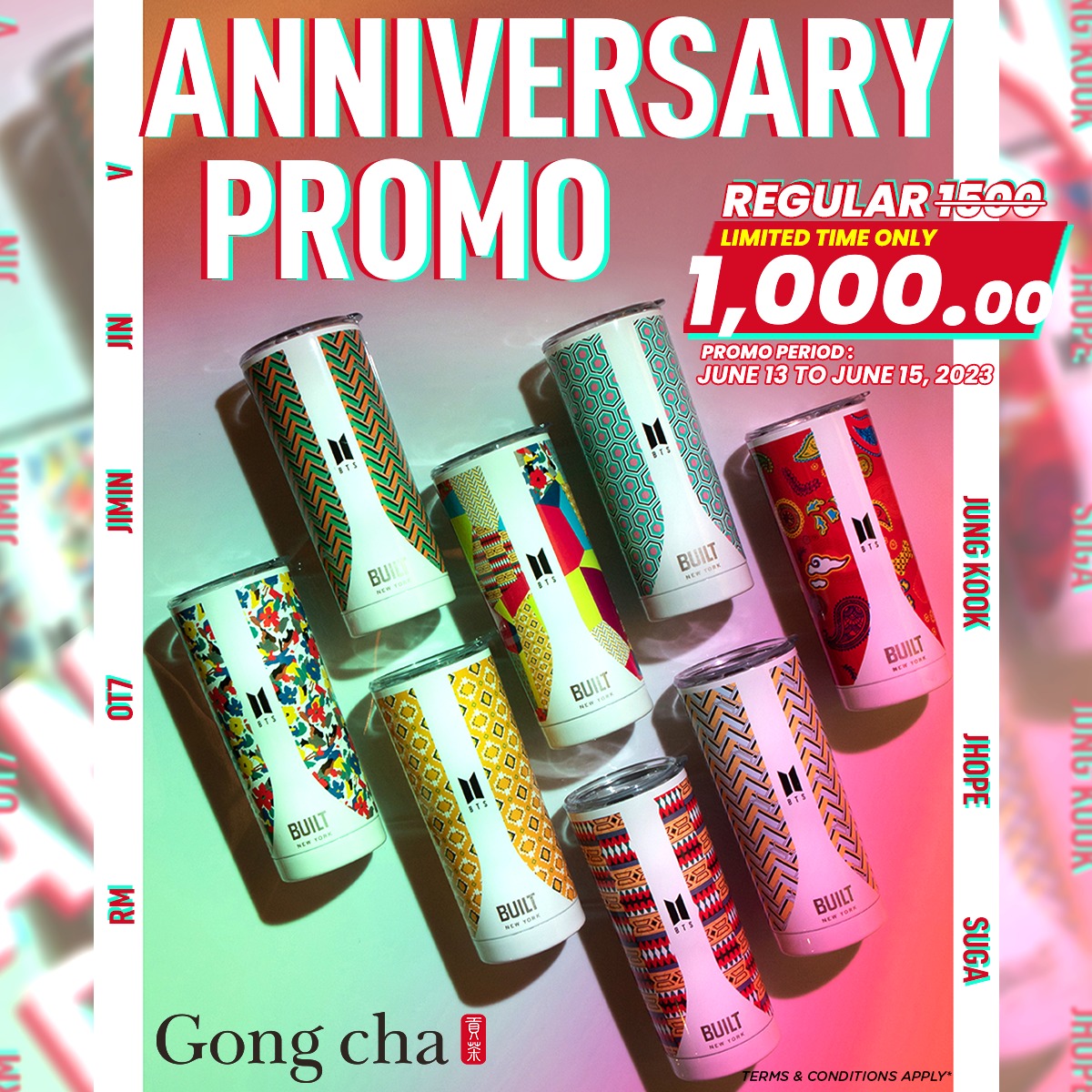 BTS Anniversary Promo (June 13-15, 2023)